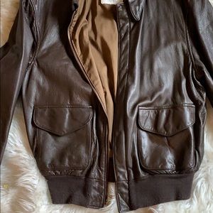 Cooper | Jackets & Coats | Vintage Cooper Type A2 Leather Flight Jacket ...